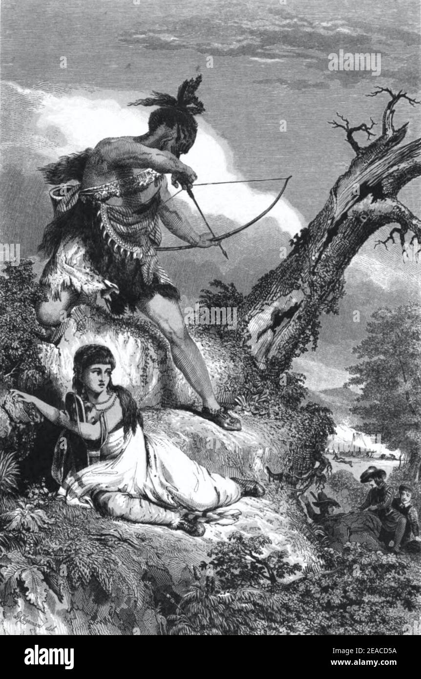 New-York Mirror The Last Arrow 1837 Stock Photo - Alamy