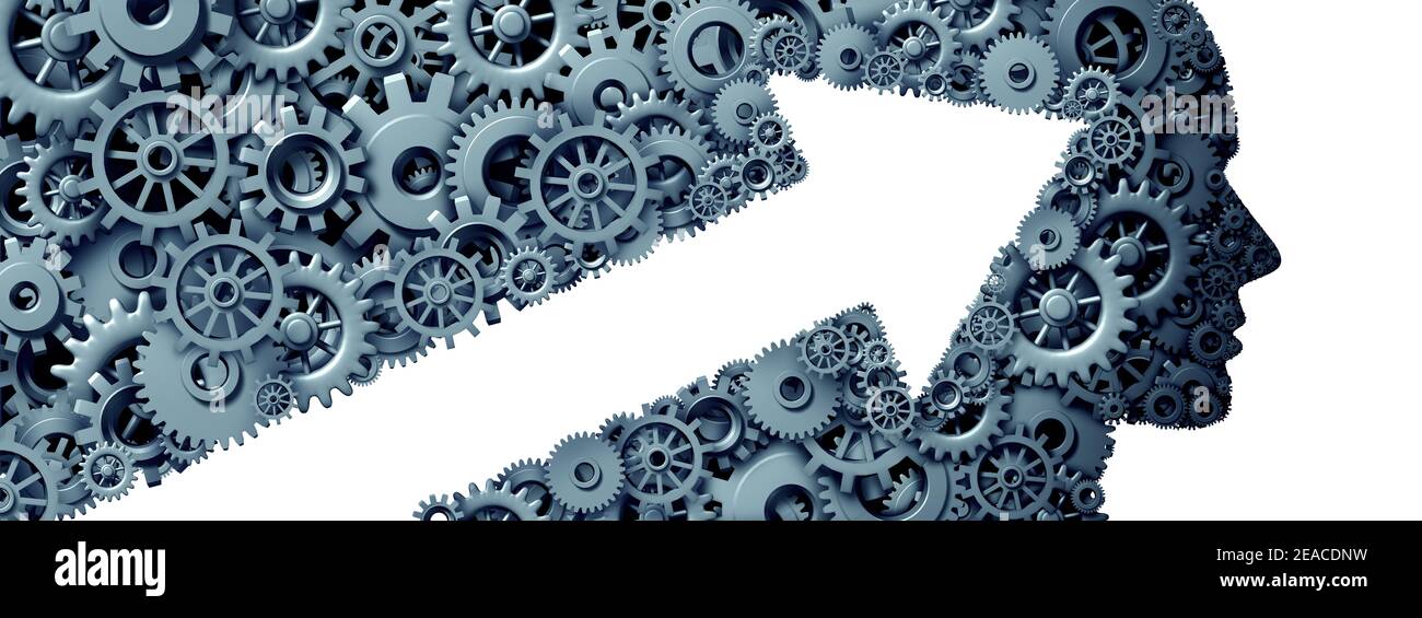 Success mindset growth thinking as a business development and corporate ...