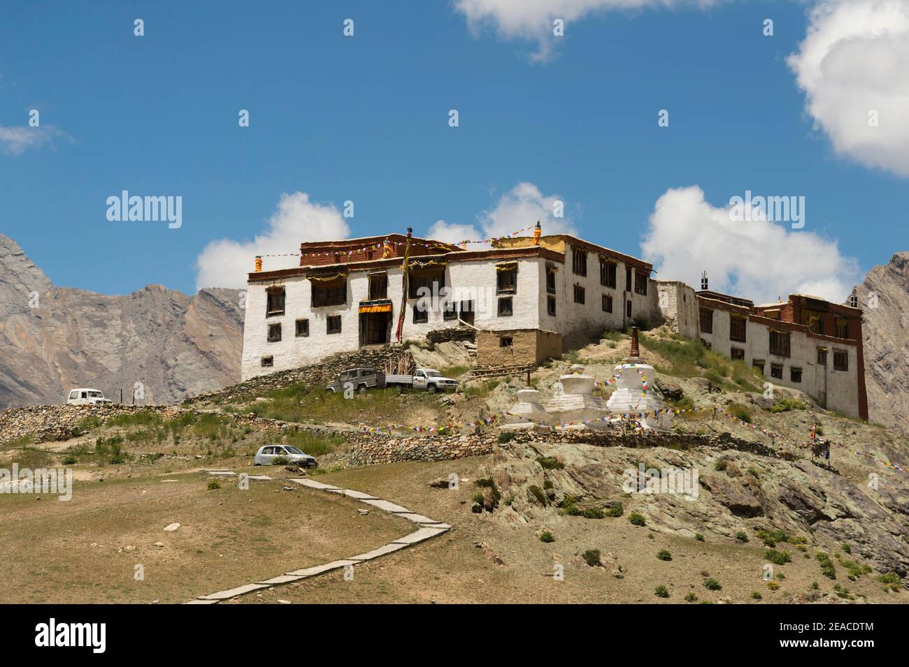 the Mune Gompa monastery Stock Photo - Alamy
