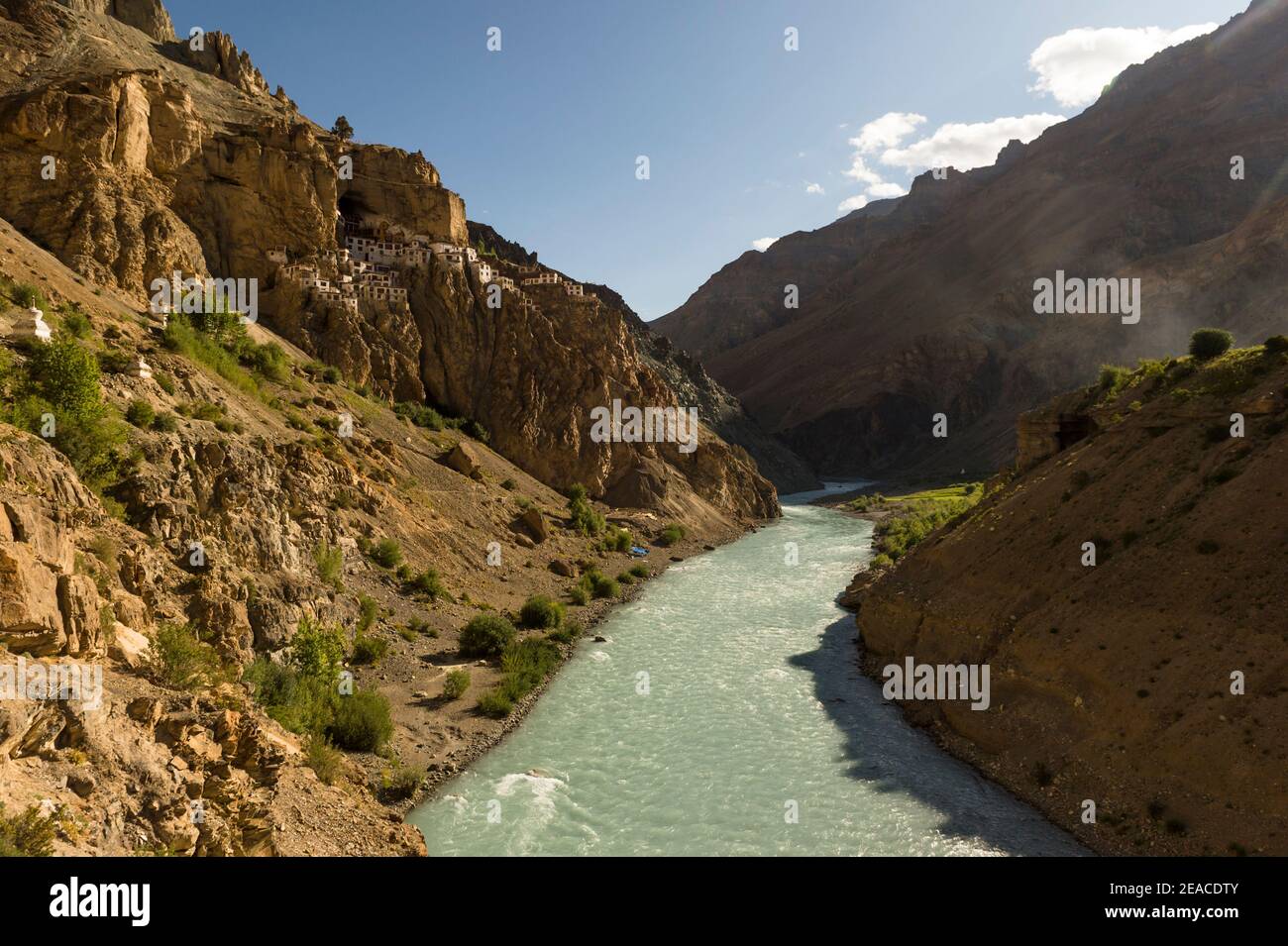 the Phuktal Gompa monastery Stock Photo - Alamy