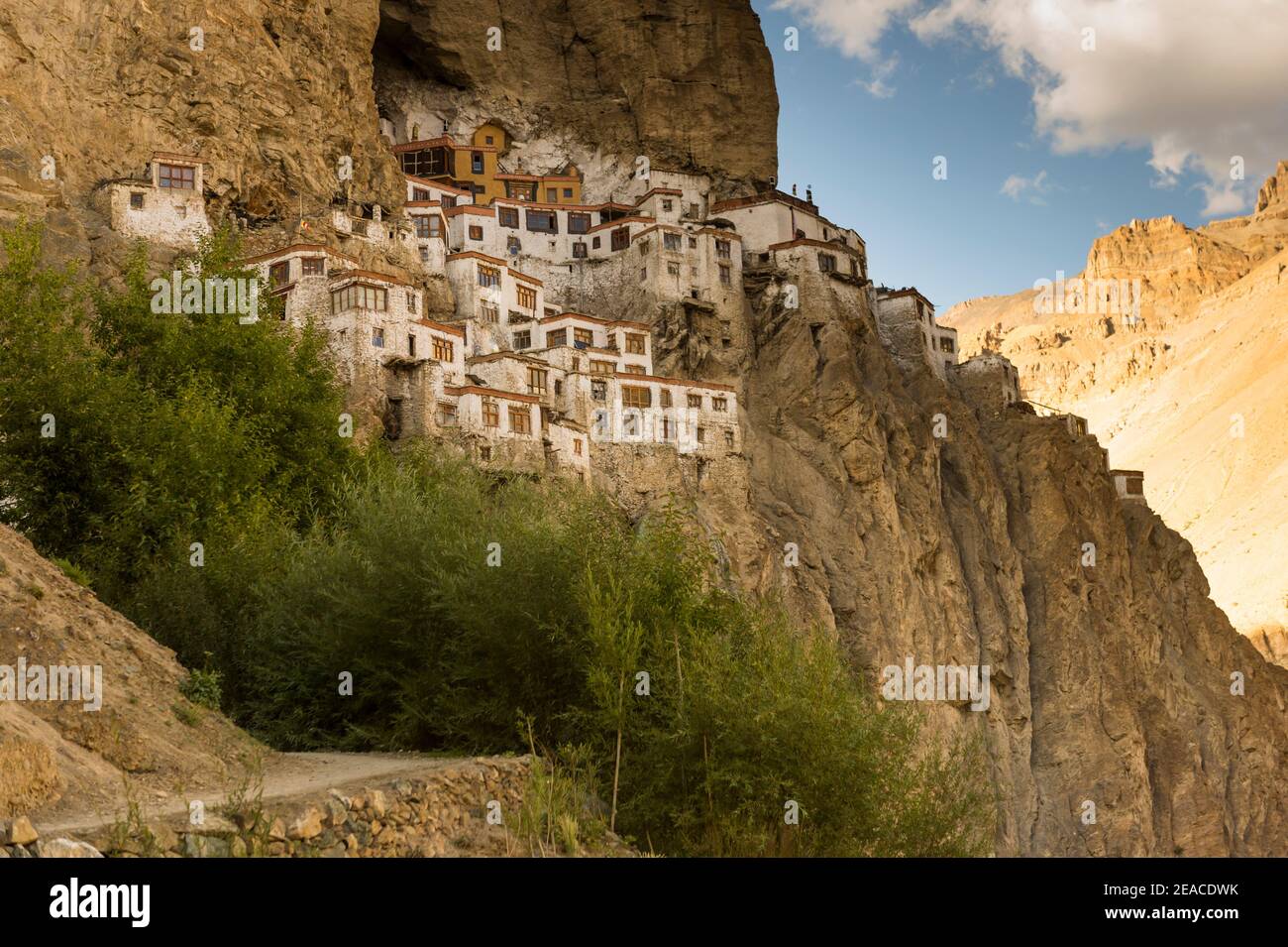 Phuktal monastery, india hi-res stock photography and images - Alamy