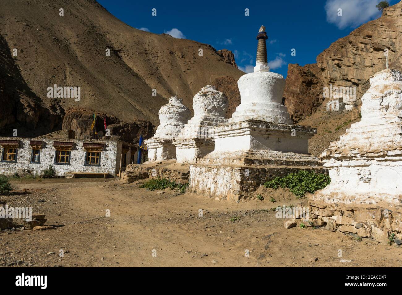 the Phuktal Gompa monastery Stock Photo - Alamy