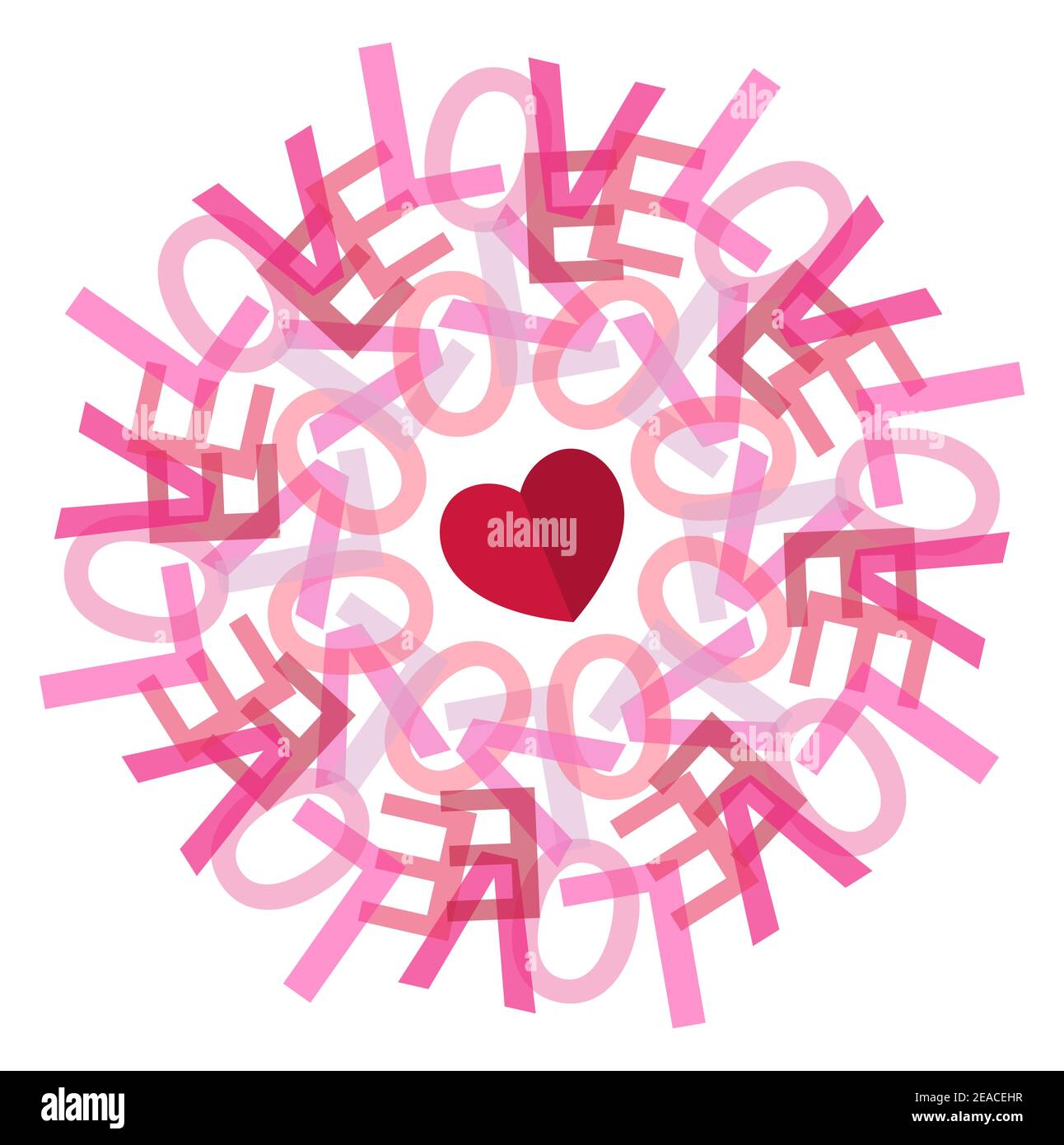 Romantic card vector Cut Out Stock Images & Pictures - Alamy