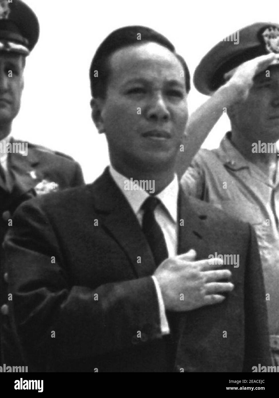 Nguyen Van Thieu 1967 Stock Photo - Alamy