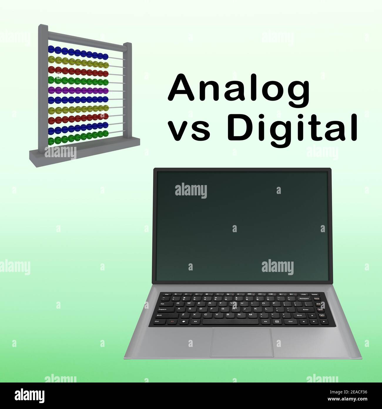Digital versus analog hi-res stock photography and images - Alamy