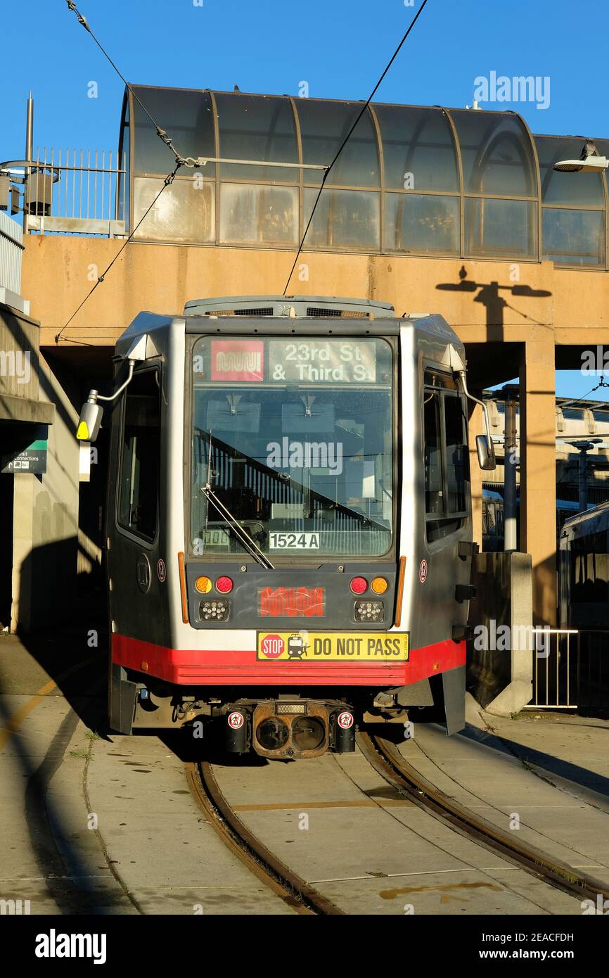 Muni metro hi-res stock photography and images - Alamy