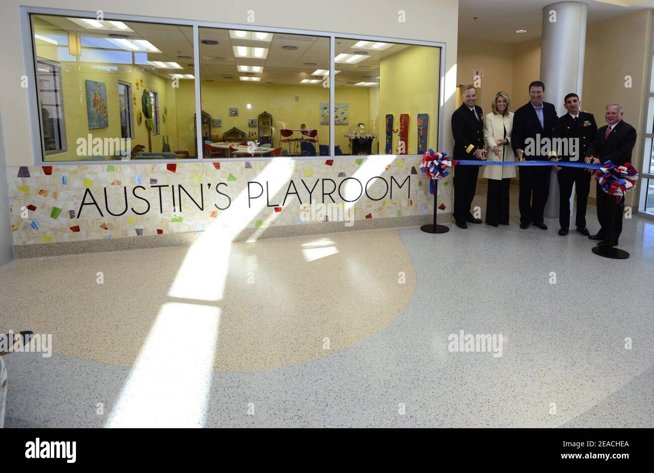 NHCL unveils newest addition Austin's Playroom 151020 Stock Photo - Alamy