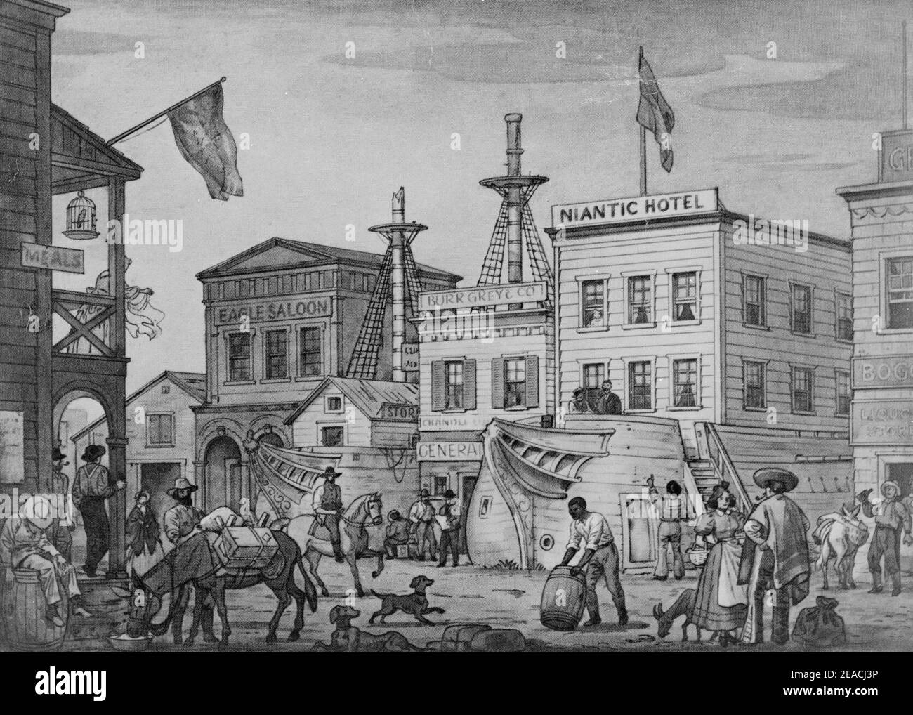 Niantic storeship hi-res stock photography and images - Alamy