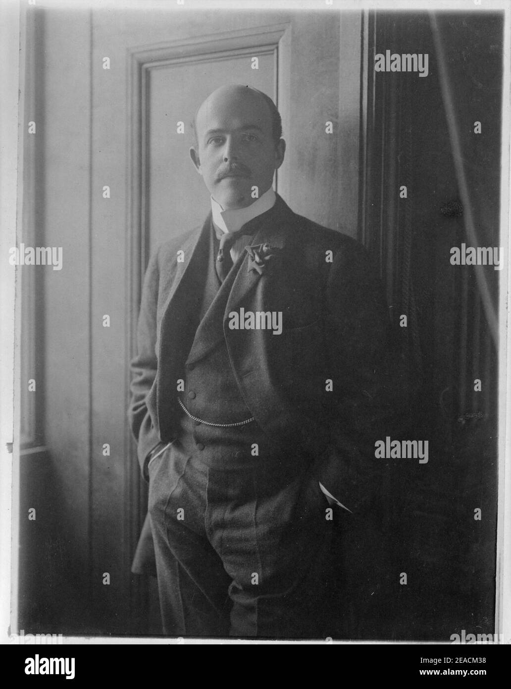 Nicholas Longworth, full-length portrait, standing with hands in ...