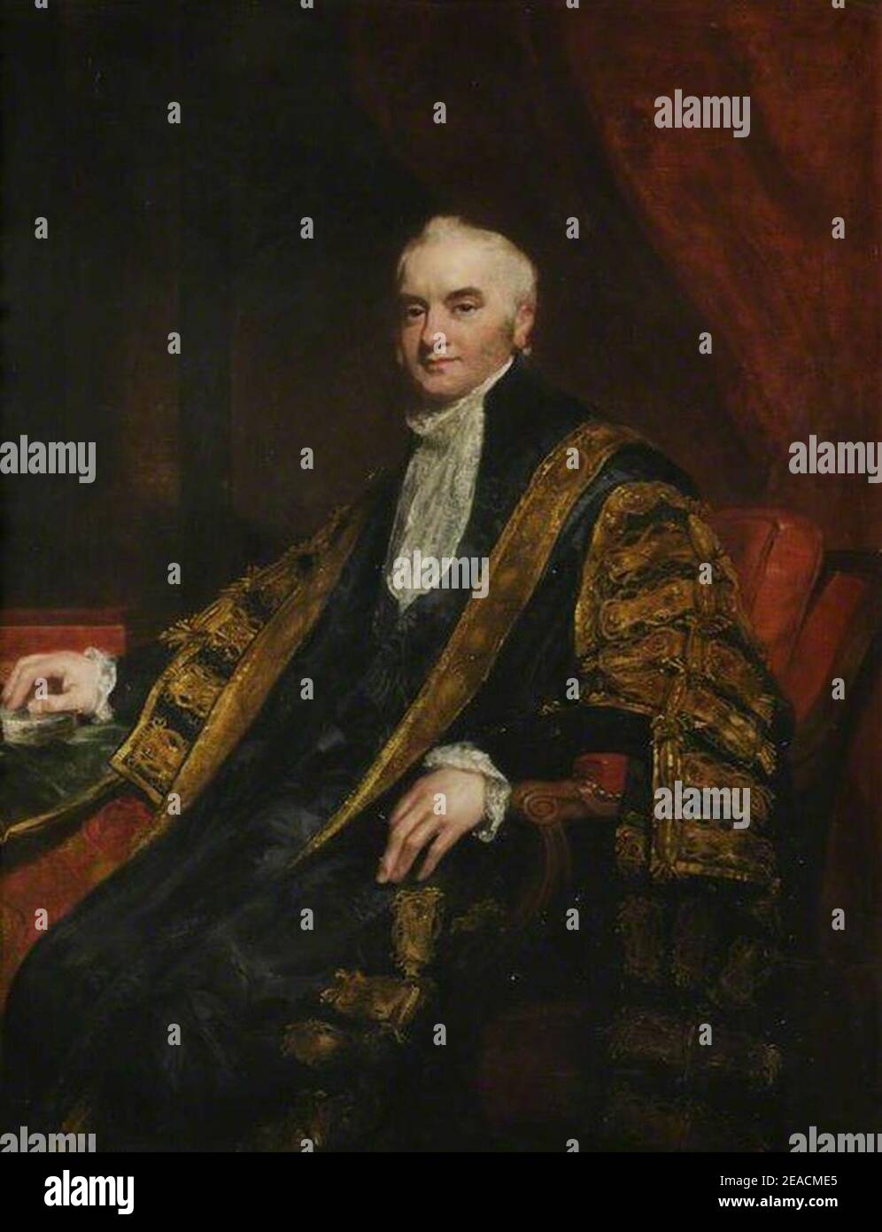 Nicholas Vansittart by William Owen Stock Photo - Alamy