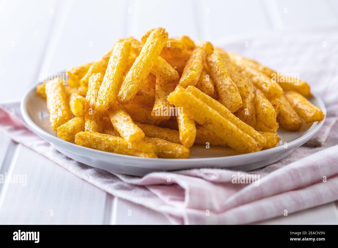 Chips food french fries of plate hi-res stock photography and images ...