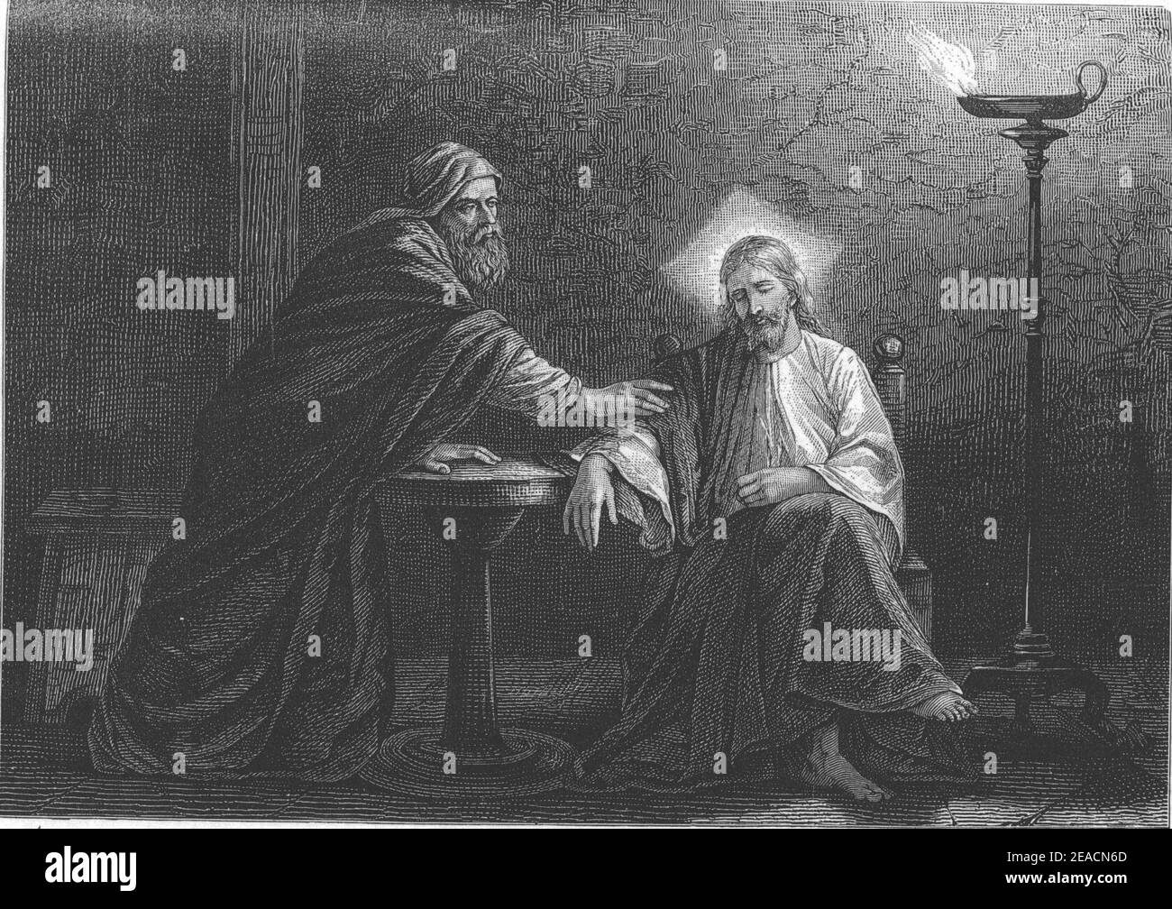 Nicodemus jesus hi-res stock photography and images - Alamy