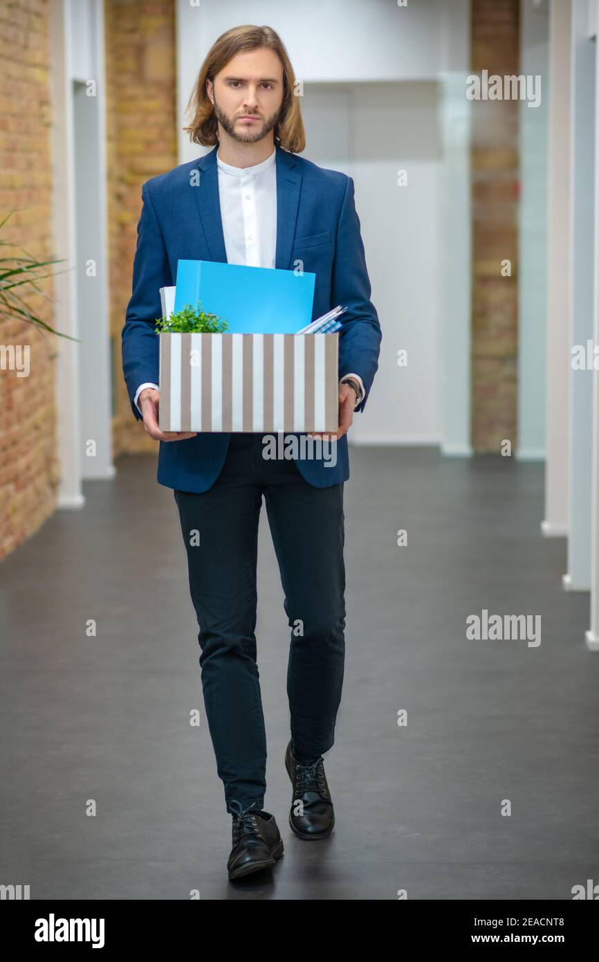Man distressed in suit hi-res stock photography and images - Alamy