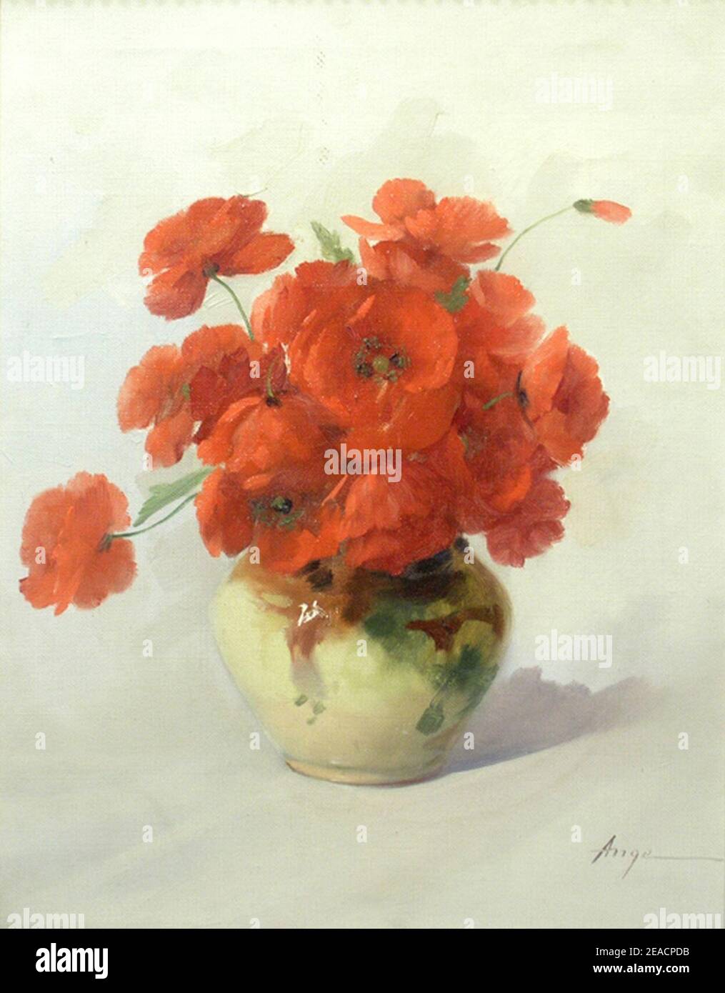 Nicolae Angelescu - Flori de mac Stock Photo - Alamy