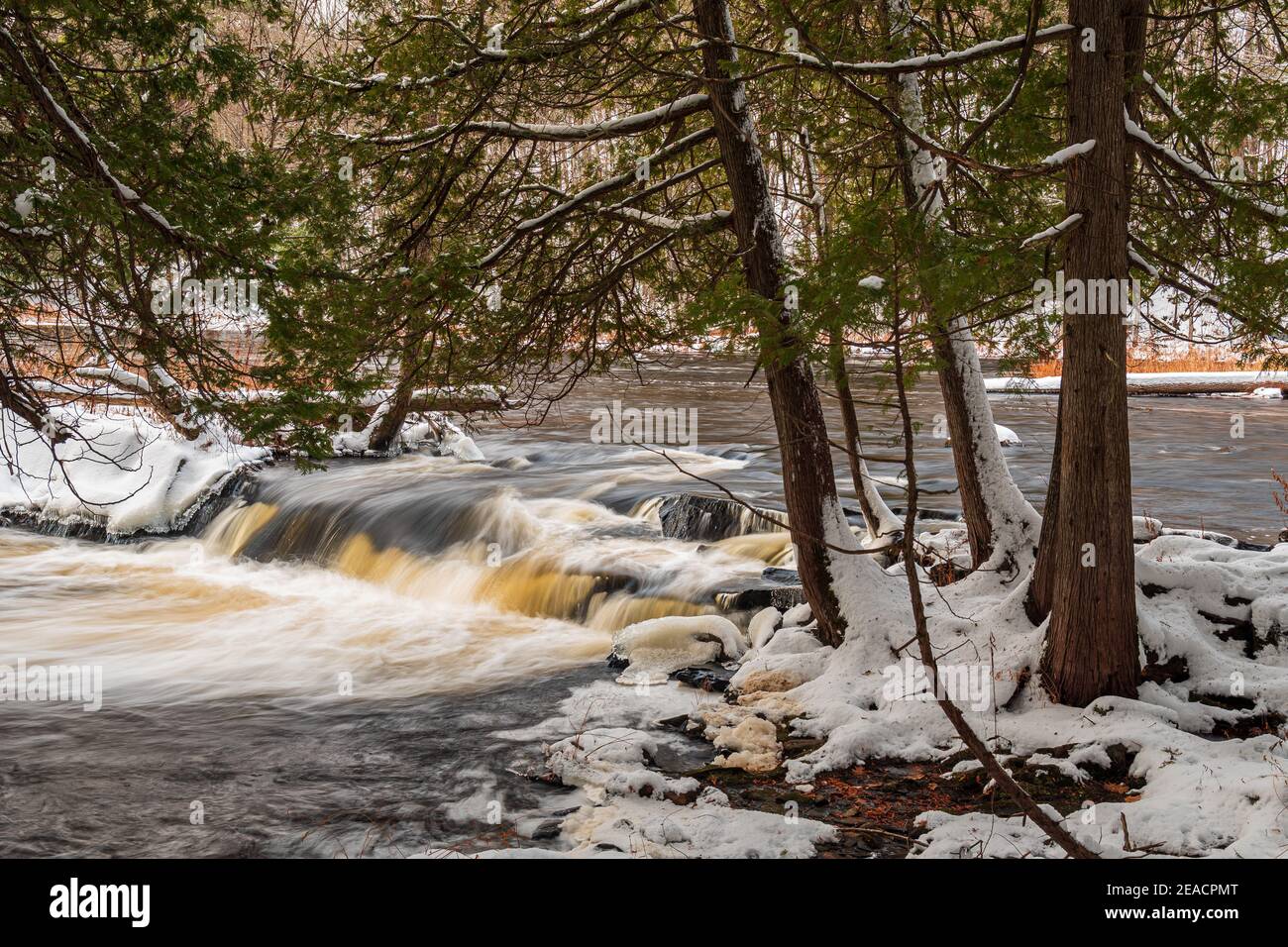 Cordova Falls Conservation Area Crowe River Cordova Lake Peterborough ...