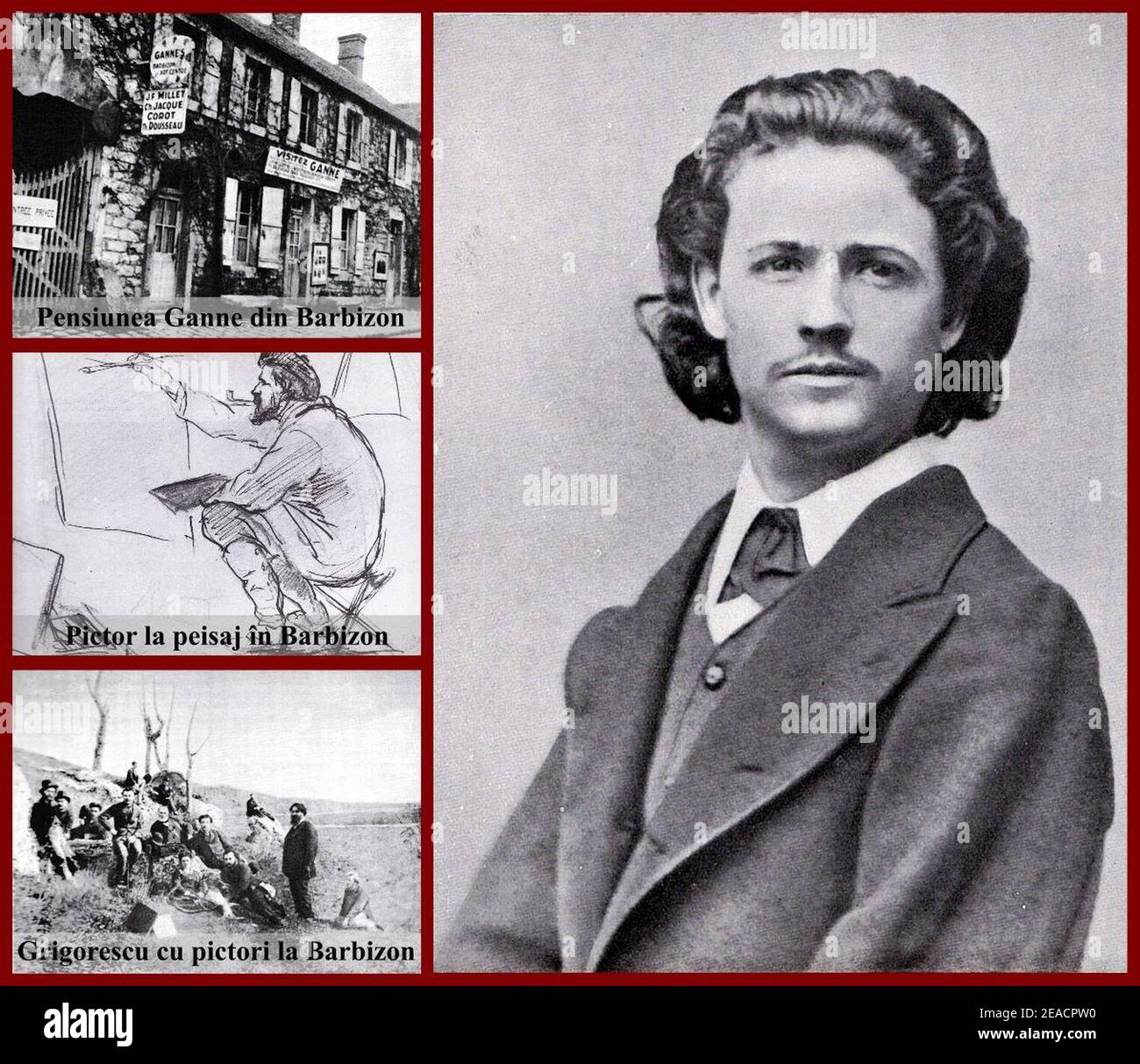 Nicolae Grigorescu - Colaj (2 Stock Photo - Alamy