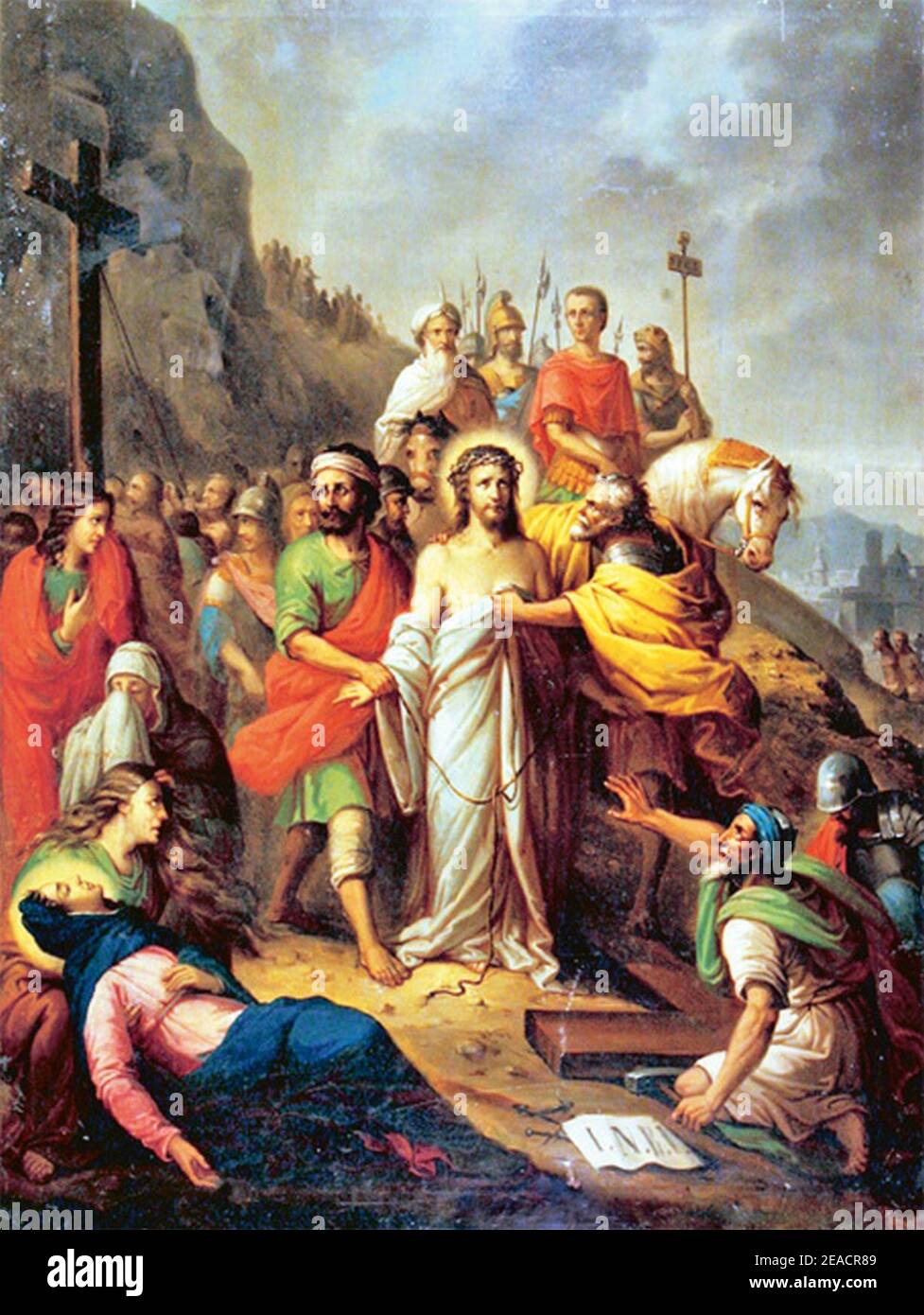 Nicolae Grigorescu - Manastirea Agapia (16 Stock Photo - Alamy