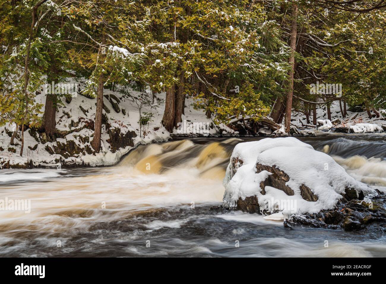 Cordova Falls Conservation Area Crowe River Cordova Lake Peterborough ...
