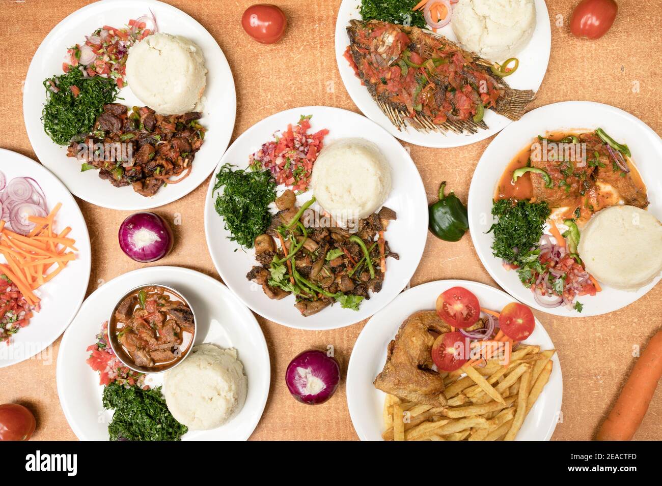 Variety of the food travel lifestyle images Stock Photo - Alamy