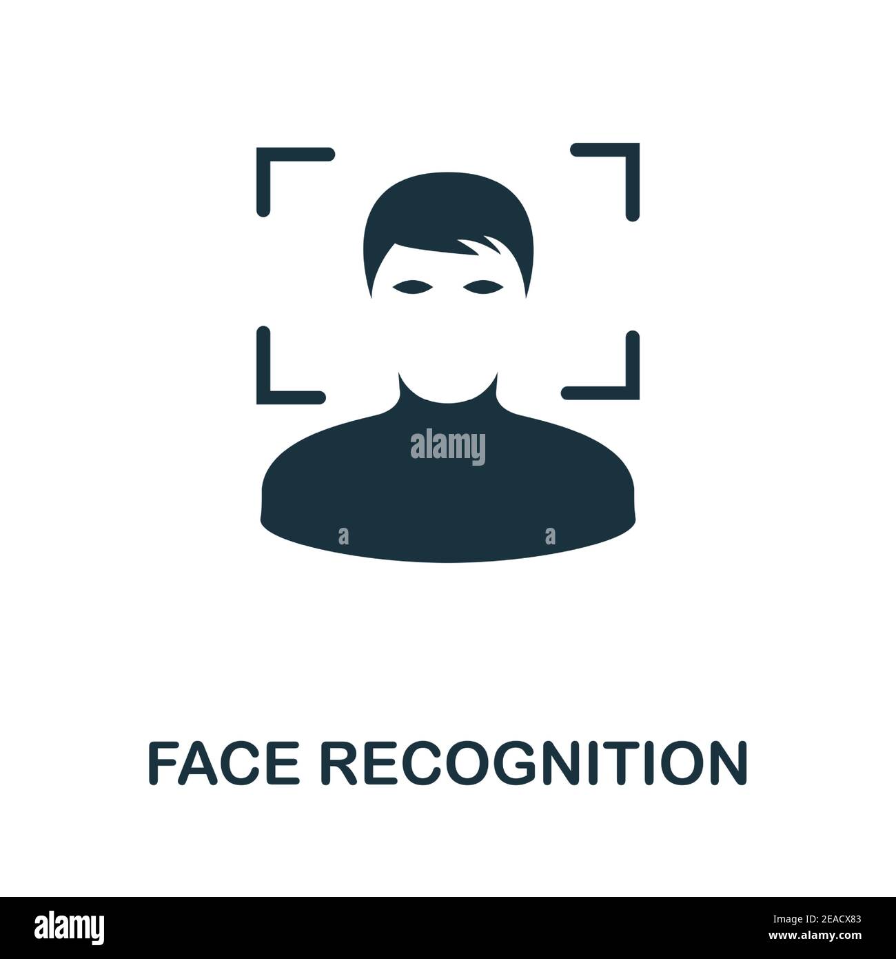 Face Recognition icon. Simple element from technology collection ...
