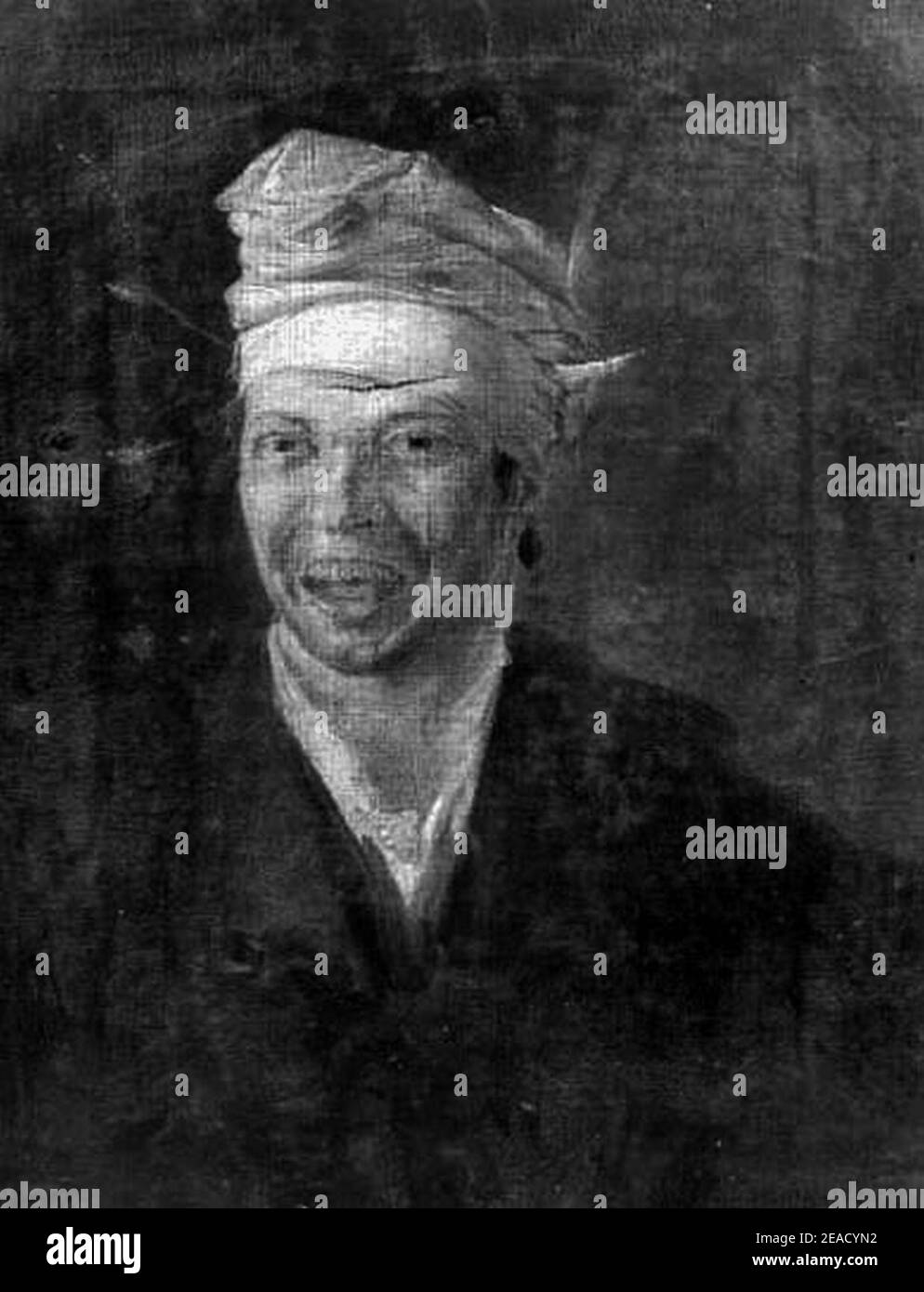 Nicolas de Fassin, Self portrait Stock Photo - Alamy