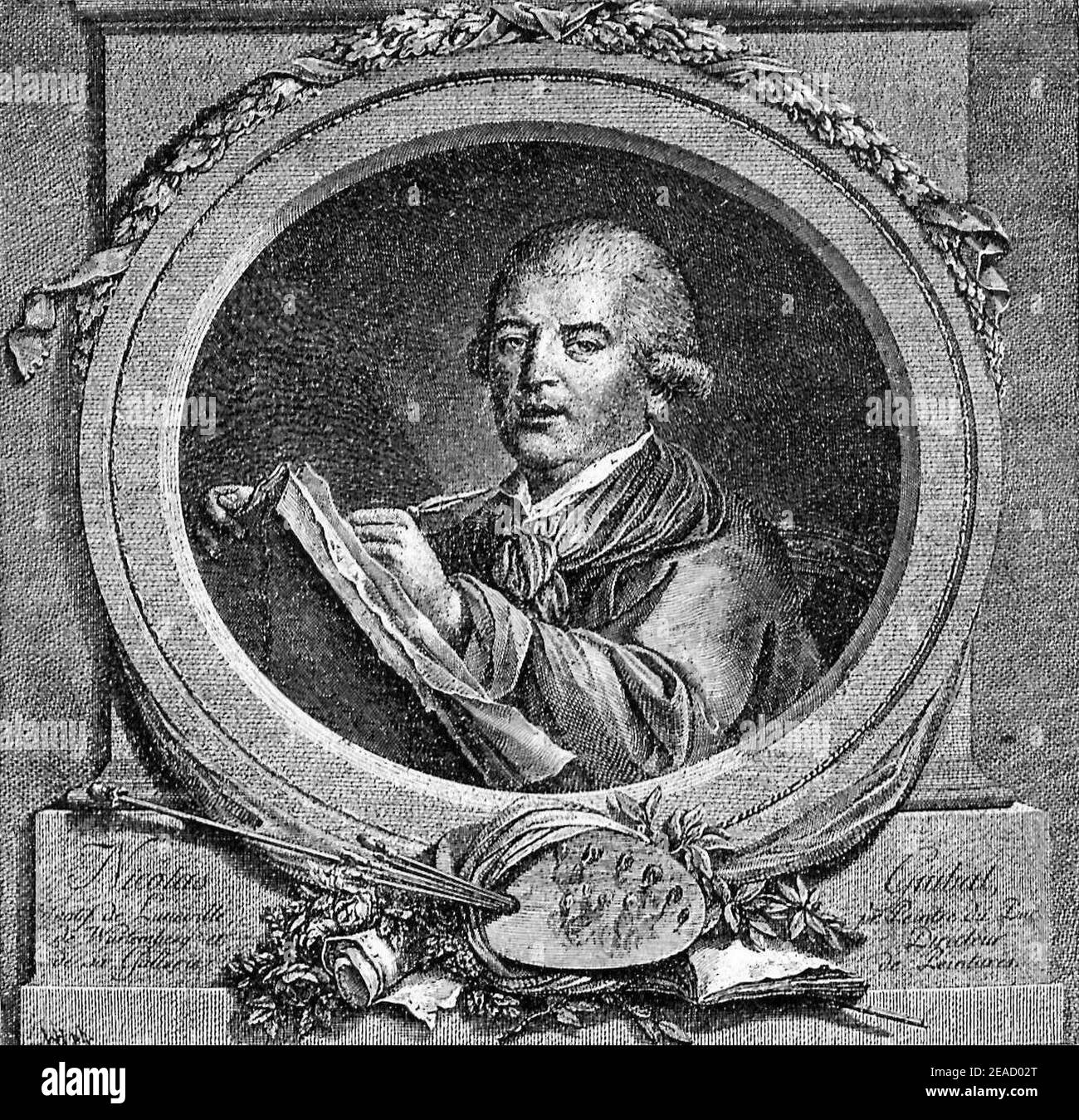 Nicolas Guibal, Porträt Stock Photo - Alamy