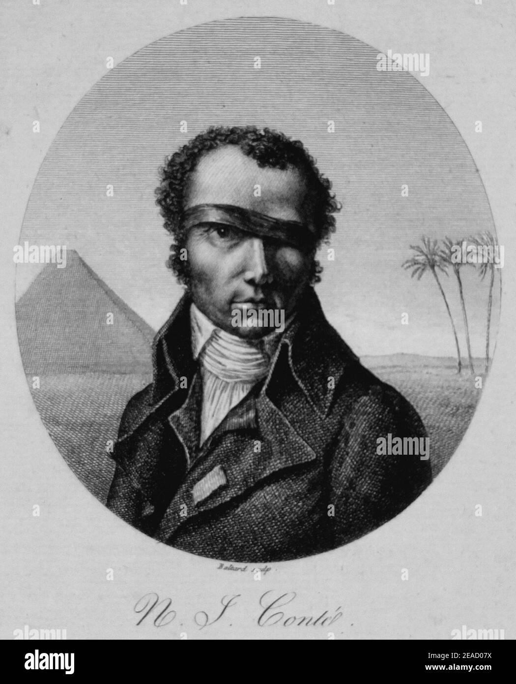 Nicolas Jacques Conté par Pierre Louis Baltard Stock Photo - Alamy