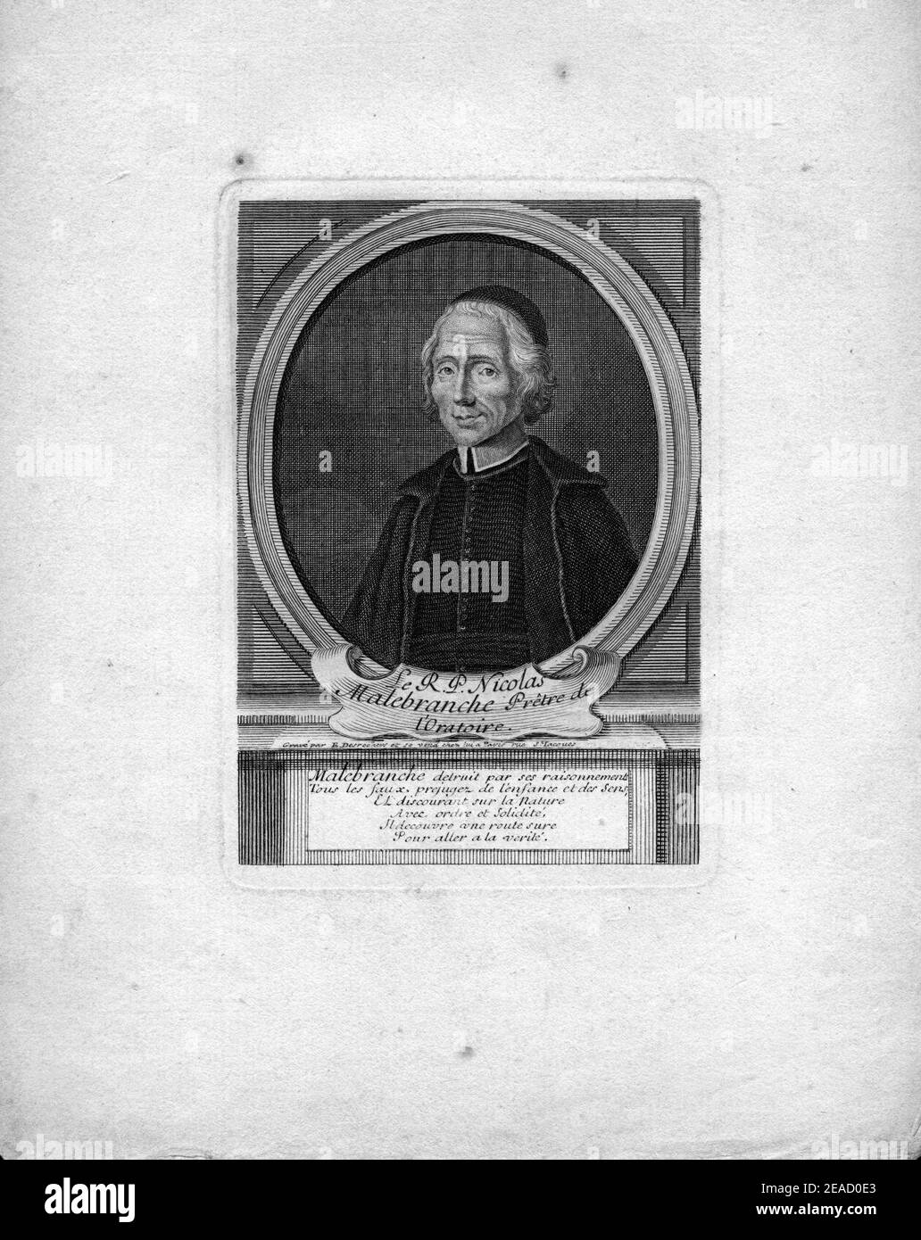 Nicolas malebranche hi-res stock photography and images - Alamy