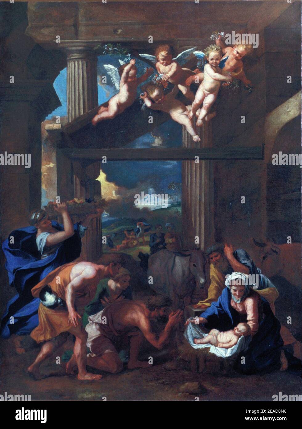 Nicolas poussin adoration hi-res stock photography and images - Alamy