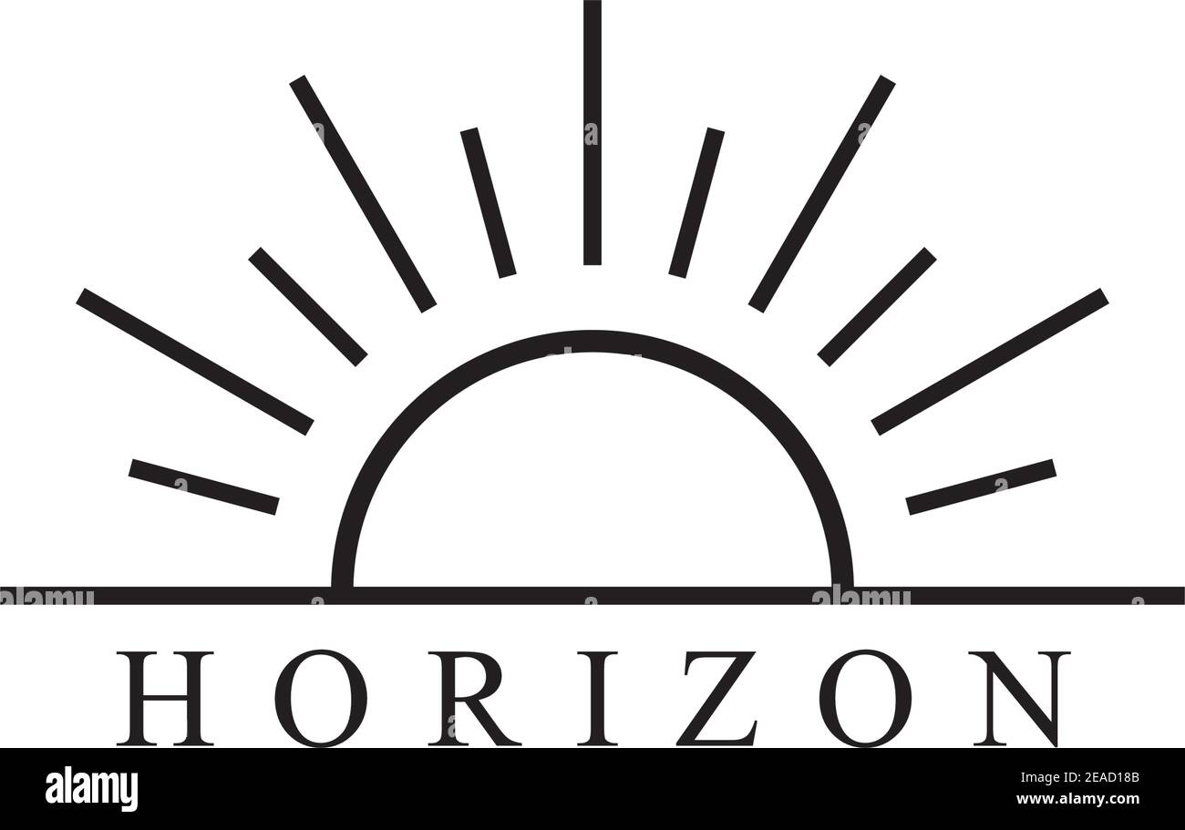 Simple sun logo icon design vector illustration template Stock Vector ...