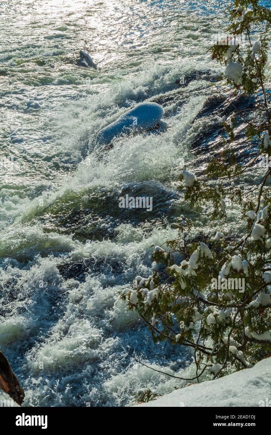 Elliot Falls Conservation Area Gull River Norland Haliburton County ...