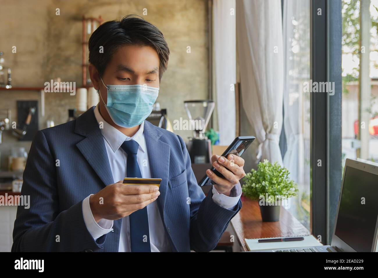 Front view asian insurance agent hi-res stock photography and images ...