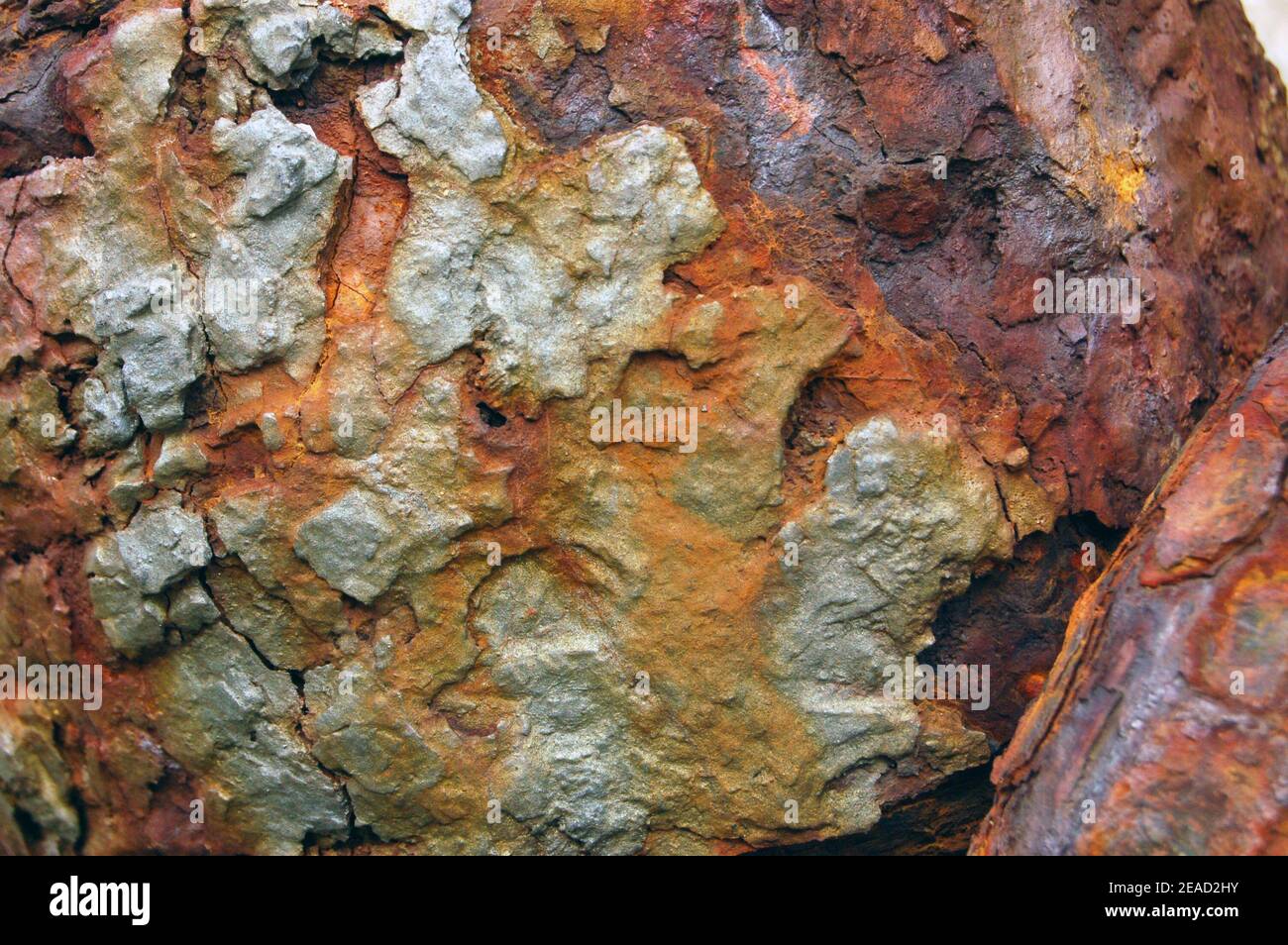 Rust on an old sea anchor Stock Photo - Alamy