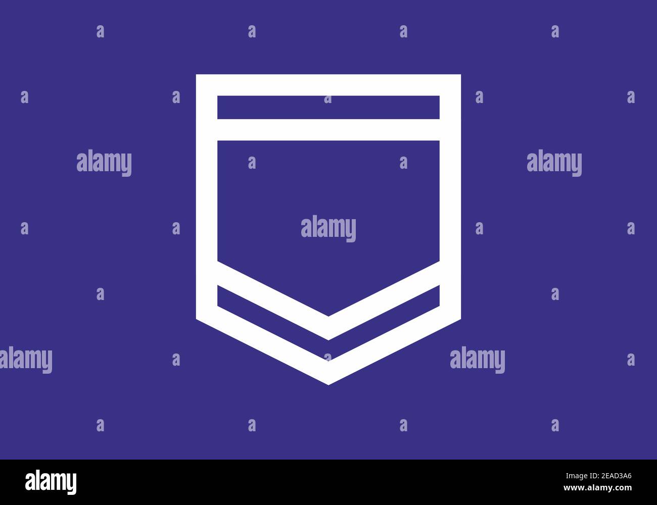 Purple white of trapezoid shape design Stock Vector Image & Art - Alamy