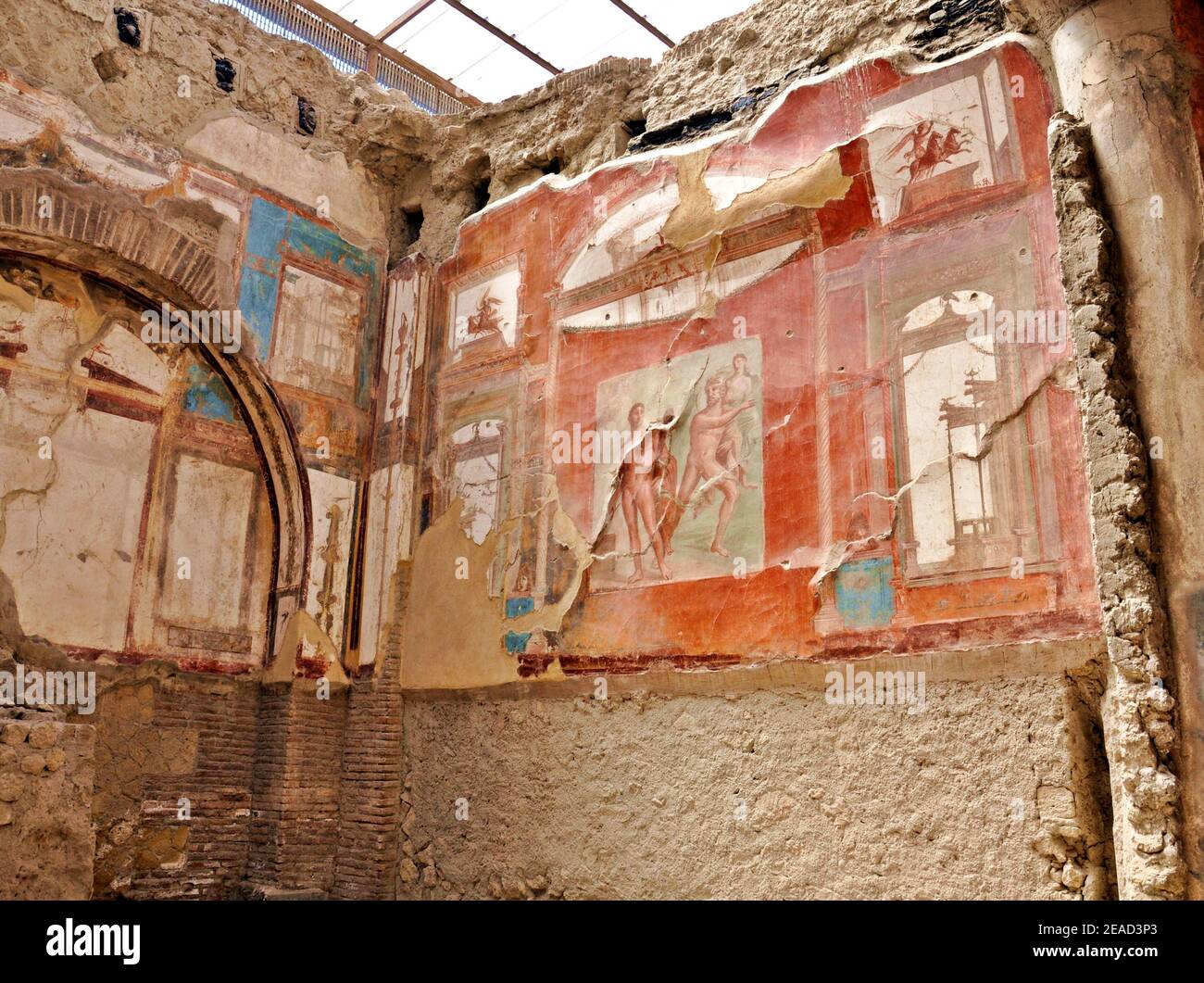 Herculaneum wall painting hi-res stock photography and images - Alamy