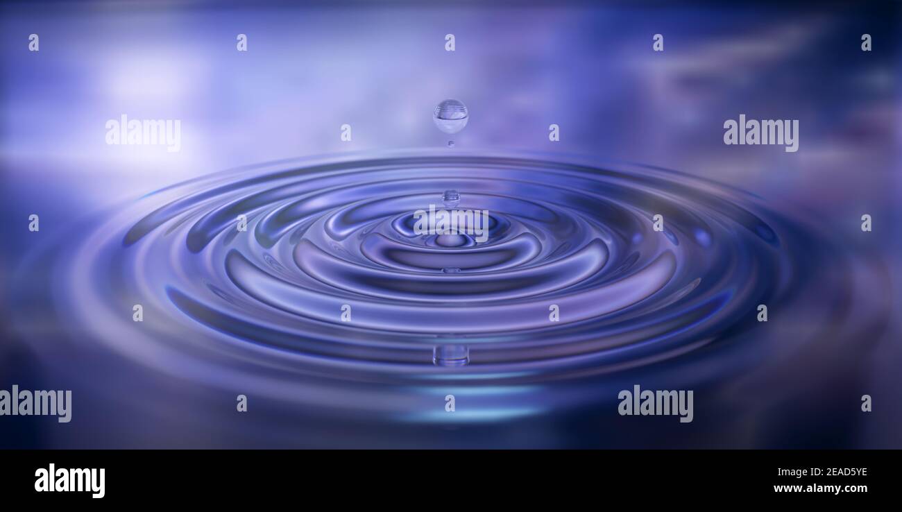 Drop of water splash hi-res stock photography and images - Alamy