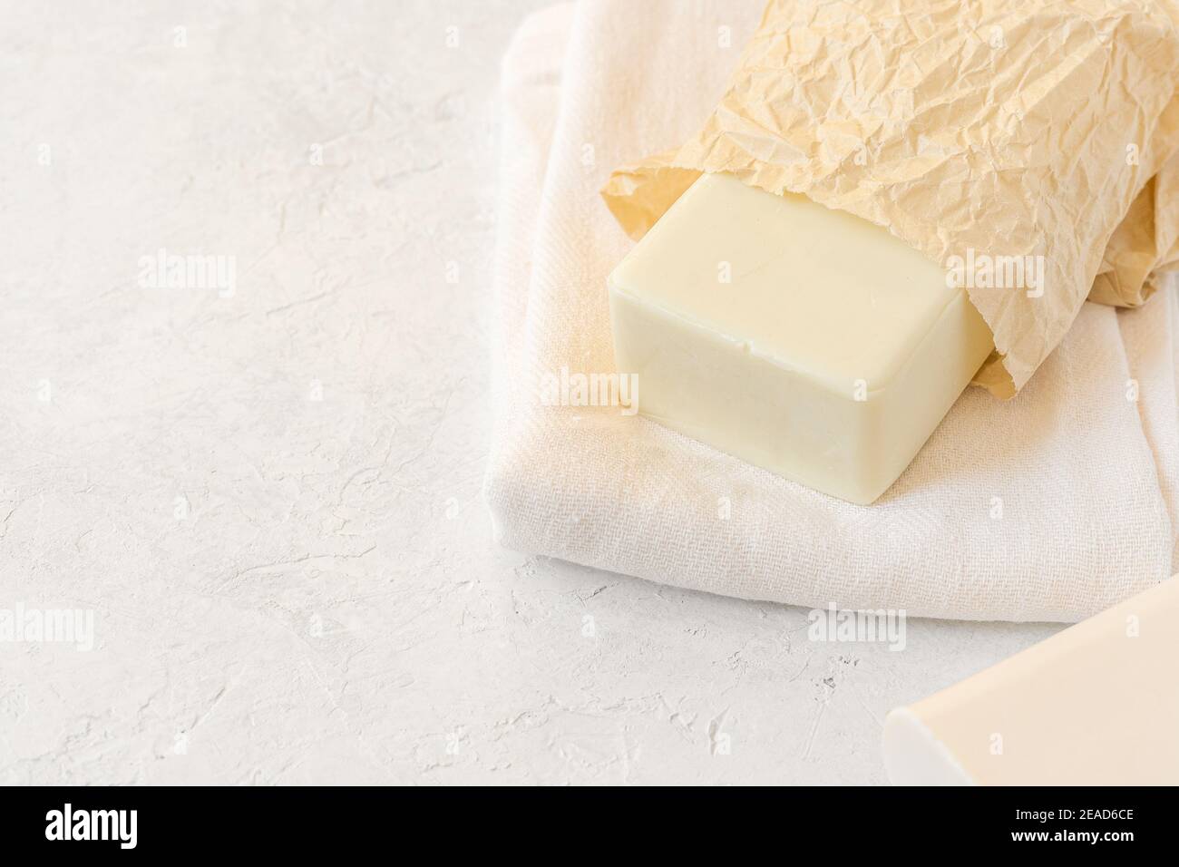 Natural organic soap Stock Photo - Alamy
