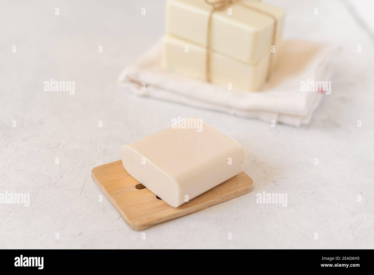 Natural organic soap Stock Photo - Alamy
