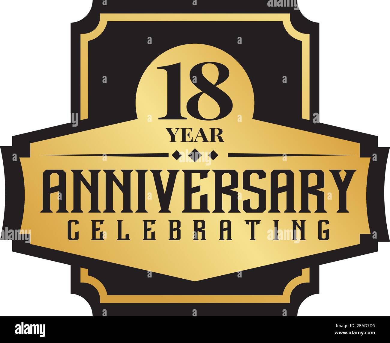 18th birthday badge Cut Out Stock Images & Pictures - Alamy