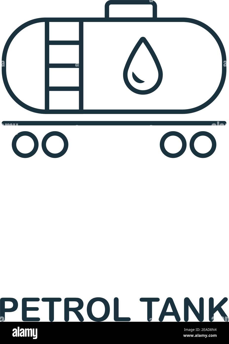 Propane gas water tank Stock Vector Images - Alamy