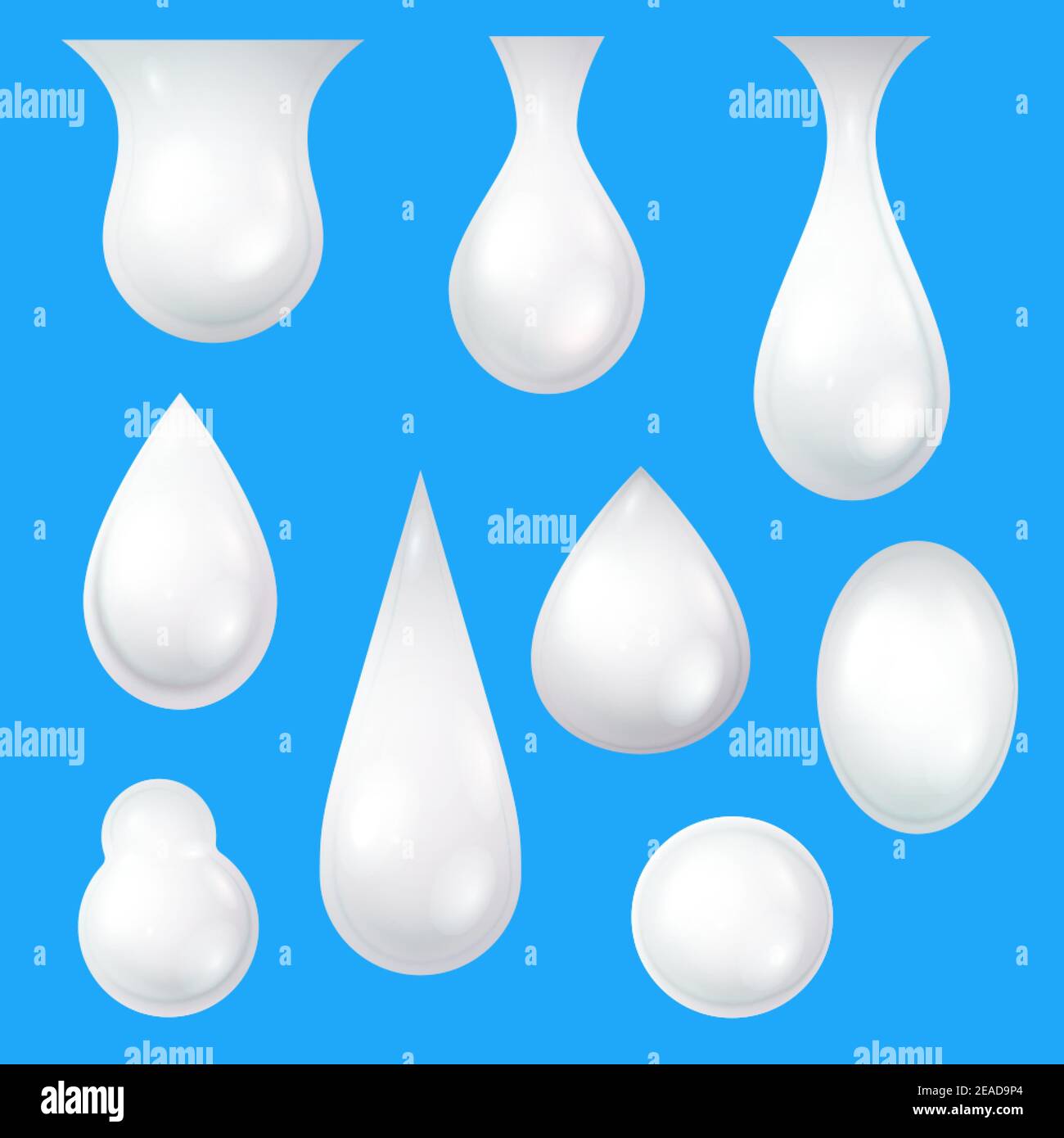 Almond fluid gel Stock Vector Images - Alamy