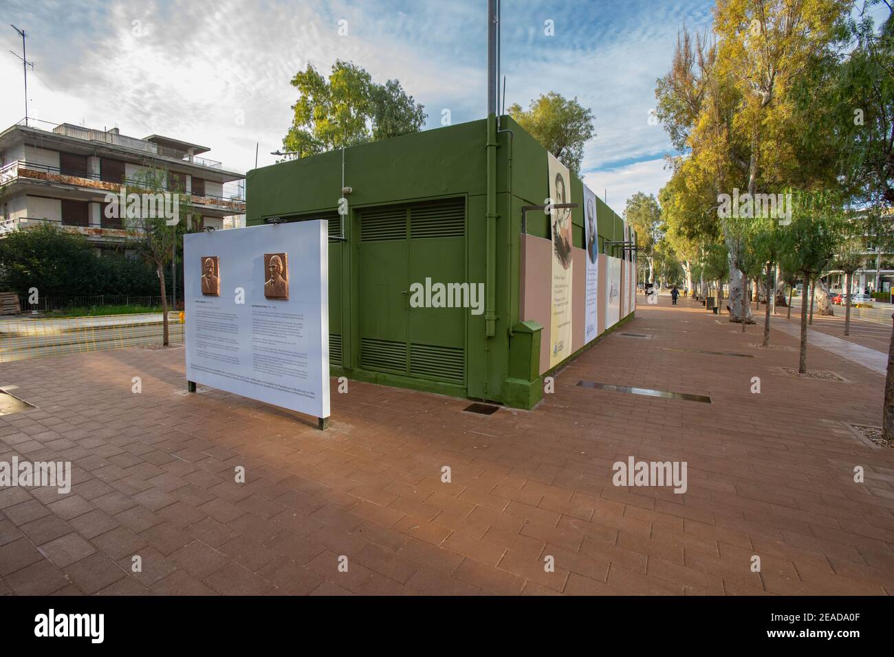 New square at the centre of Glyfada dedicated to the 200 years from the ...