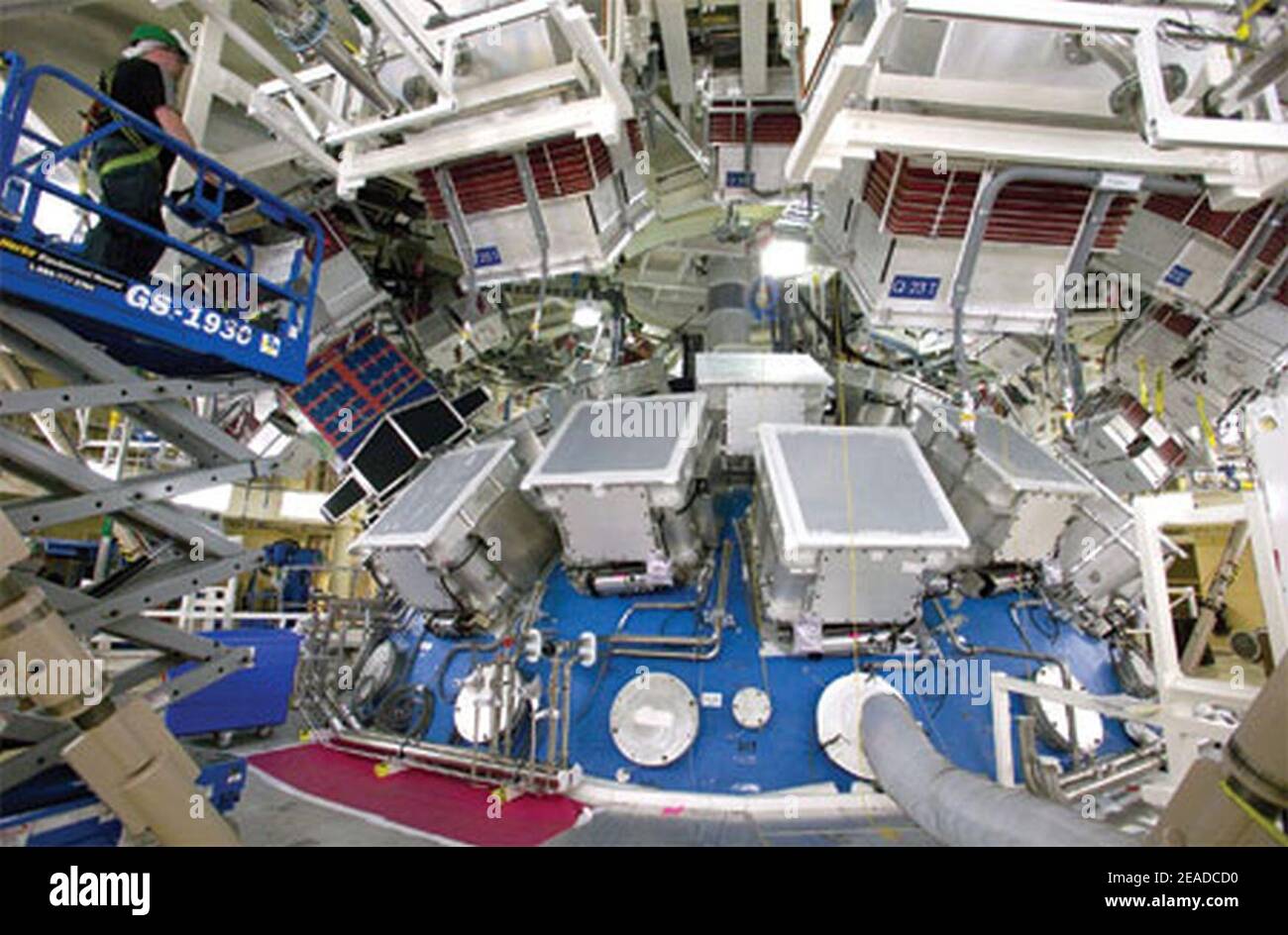 NIF target chamber exterior Stock Photo - Alamy