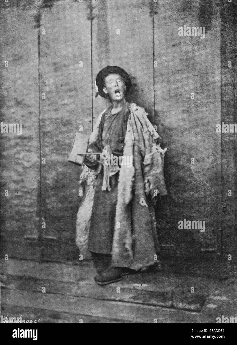 Night watchman Black and White Stock Photos & Images - Alamy