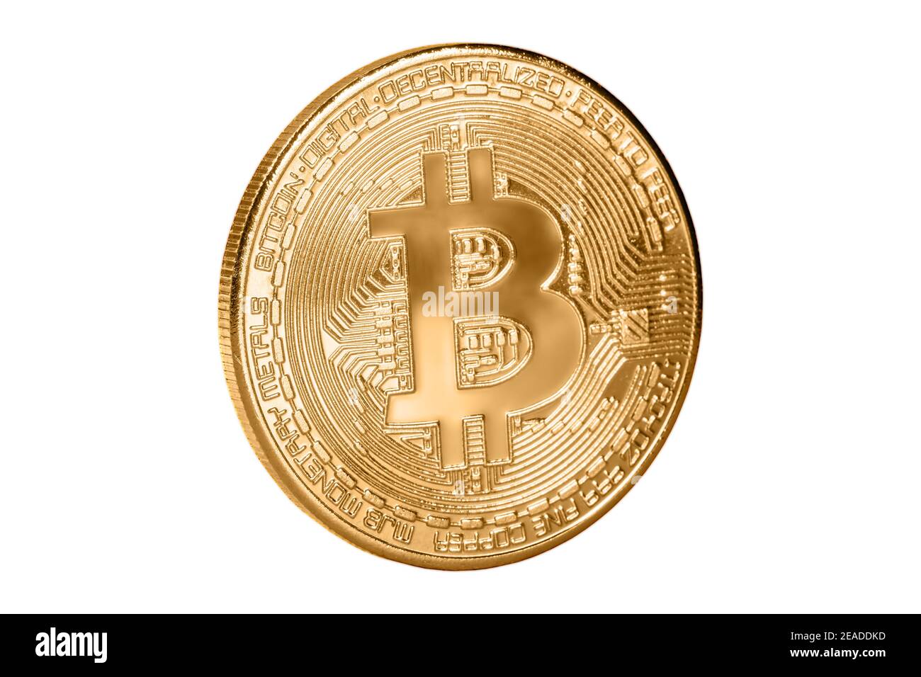 Virtual money, bitcoin cryptocurrency Stock Photo - Alamy