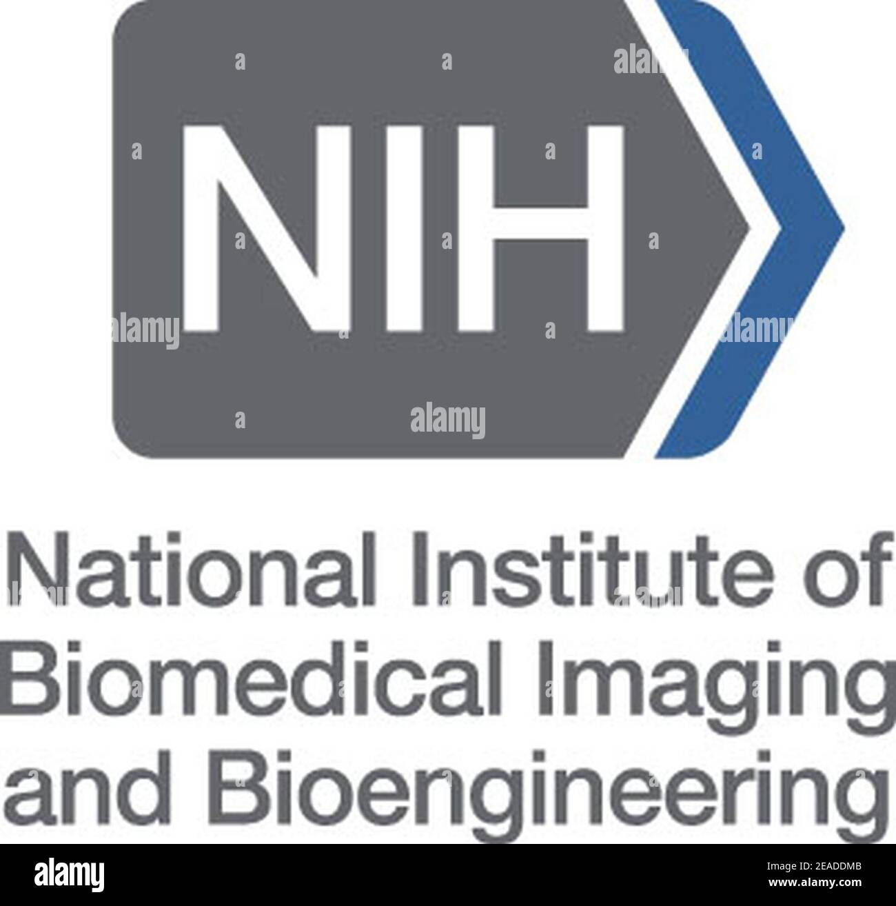 NIH NIBIB Vertical Logo 2Color Stock Photo - Alamy