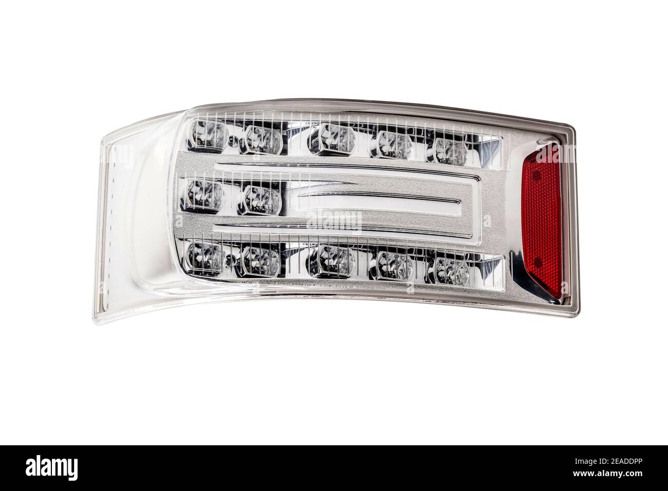 car rear headlight isolated on white background Stock Photo - Alamy
