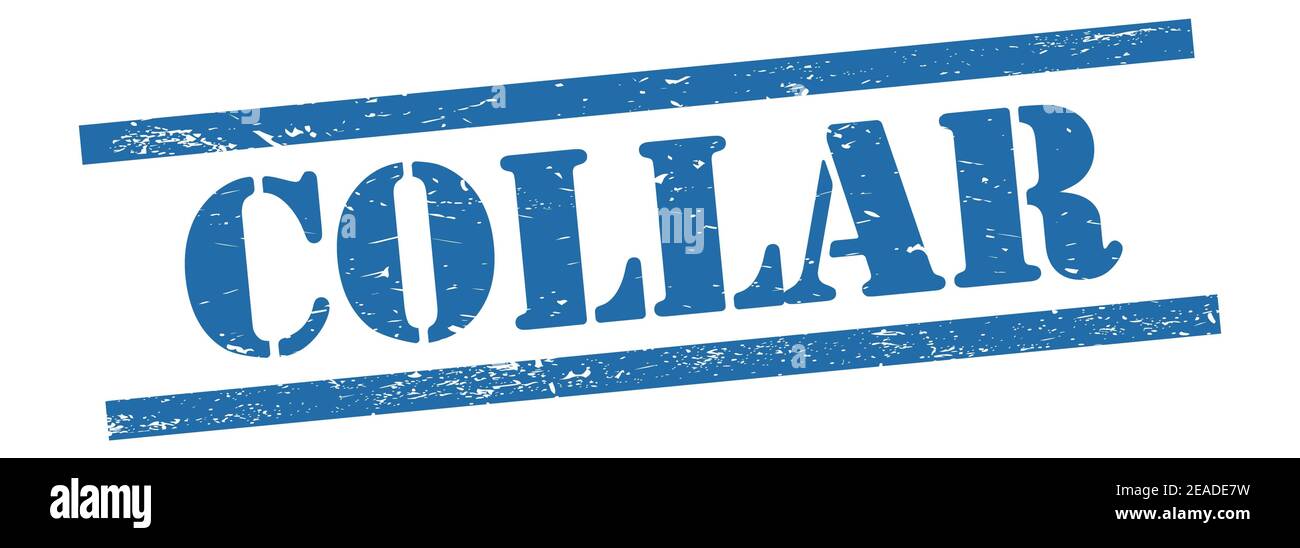 Blue Collar Stamp High Resolution Stock Photography and Images - Alamy