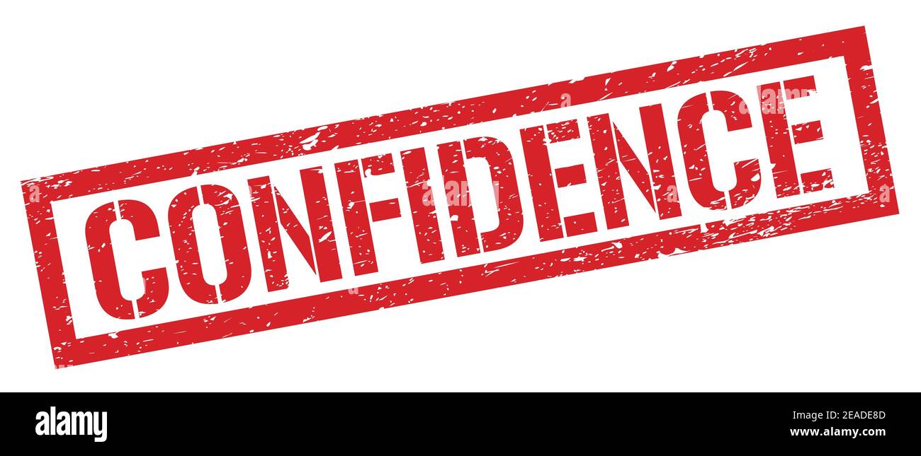 Confidence stamp hi-res stock photography and images - Alamy