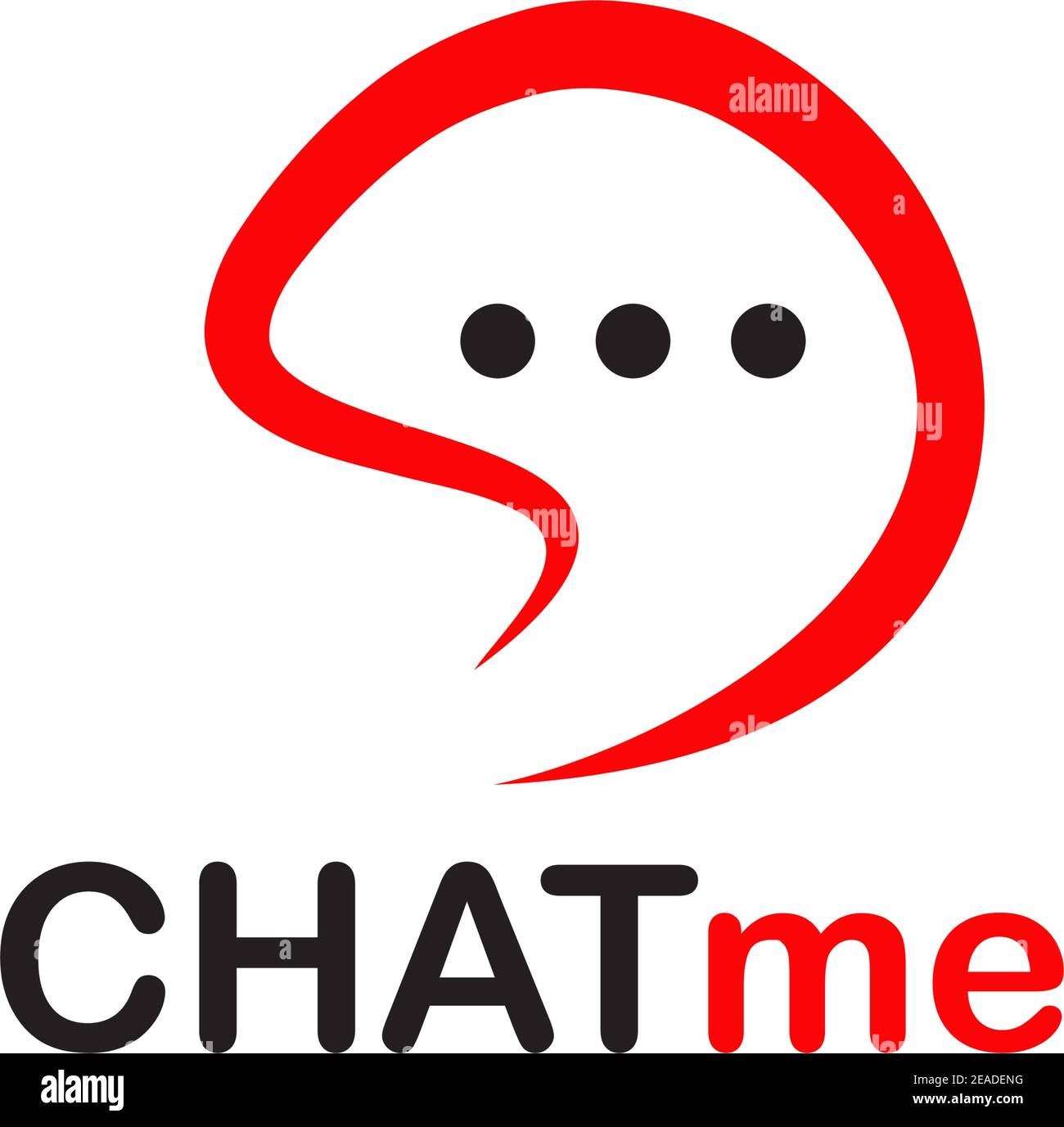 Dialogue communication icon logo design hi-res stock photography and ...